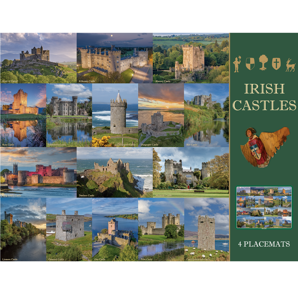 Irish Castles Image Table Placemats – Carrolls Irish Gifts USA