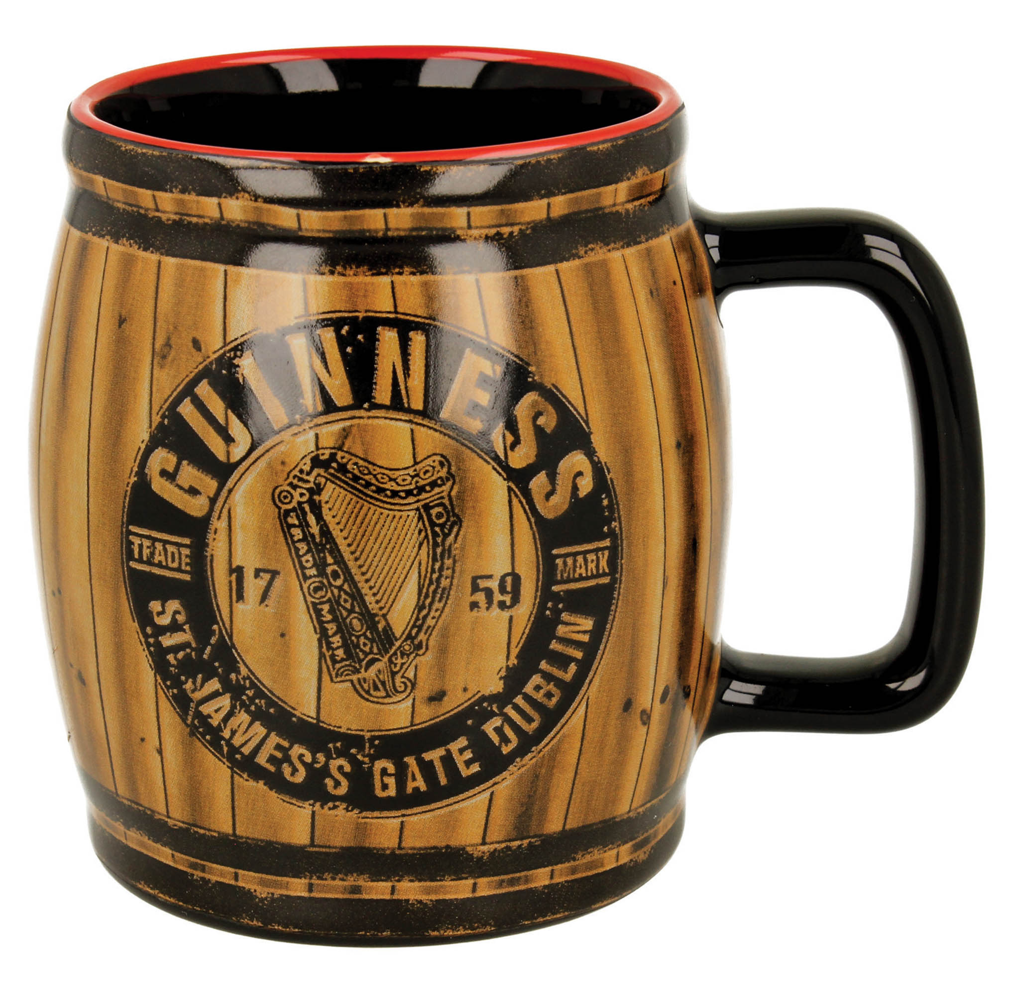 Guinness Barrel Effect Mug – Carrolls Irish Gifts USA
